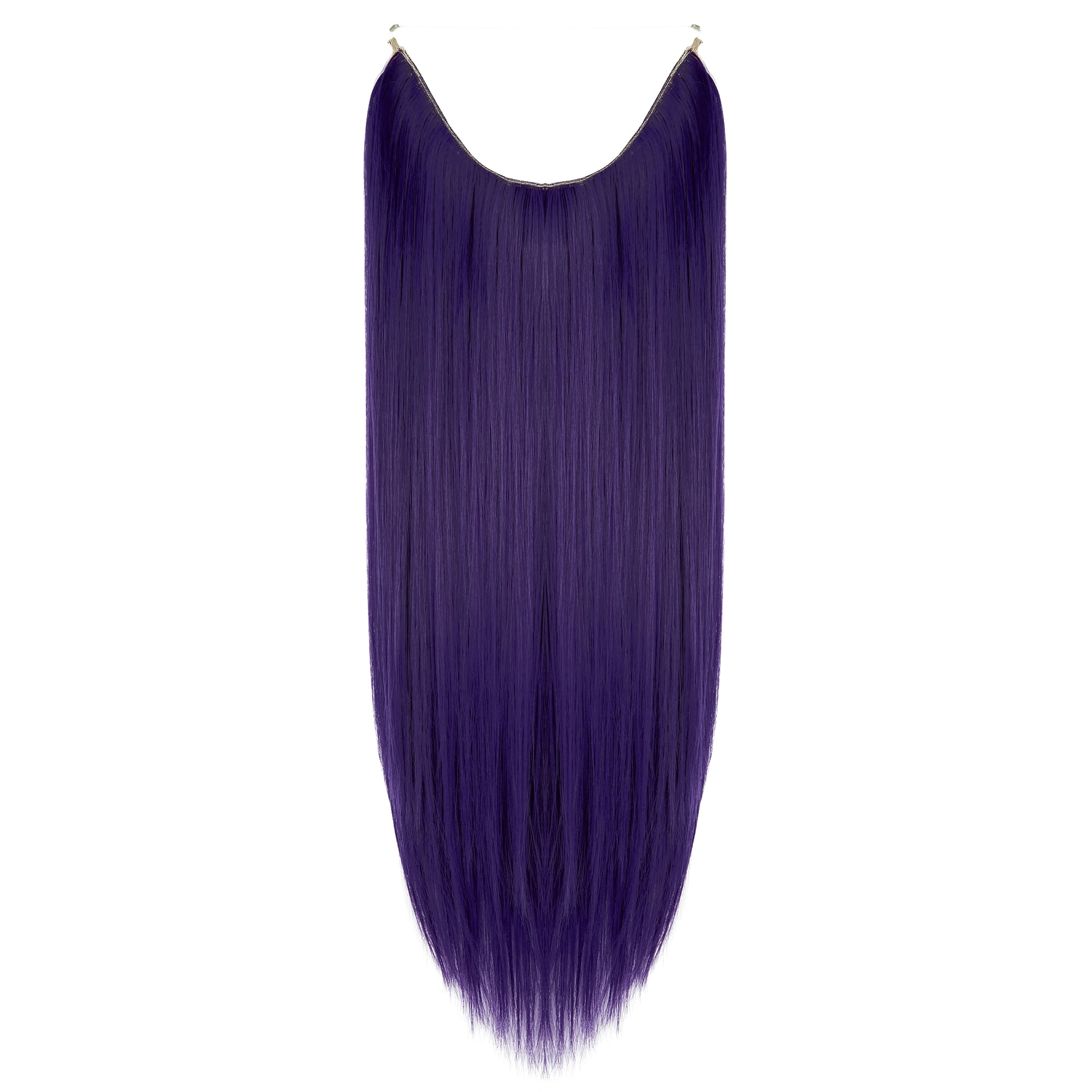 LELINTA 22" Ponytail Hairpiece Hair Extensions with Transparent ...