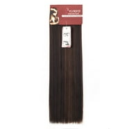 LELINTA 24" Curly Wave Clips in Synthetic Hair Extensions Hair pieces ...