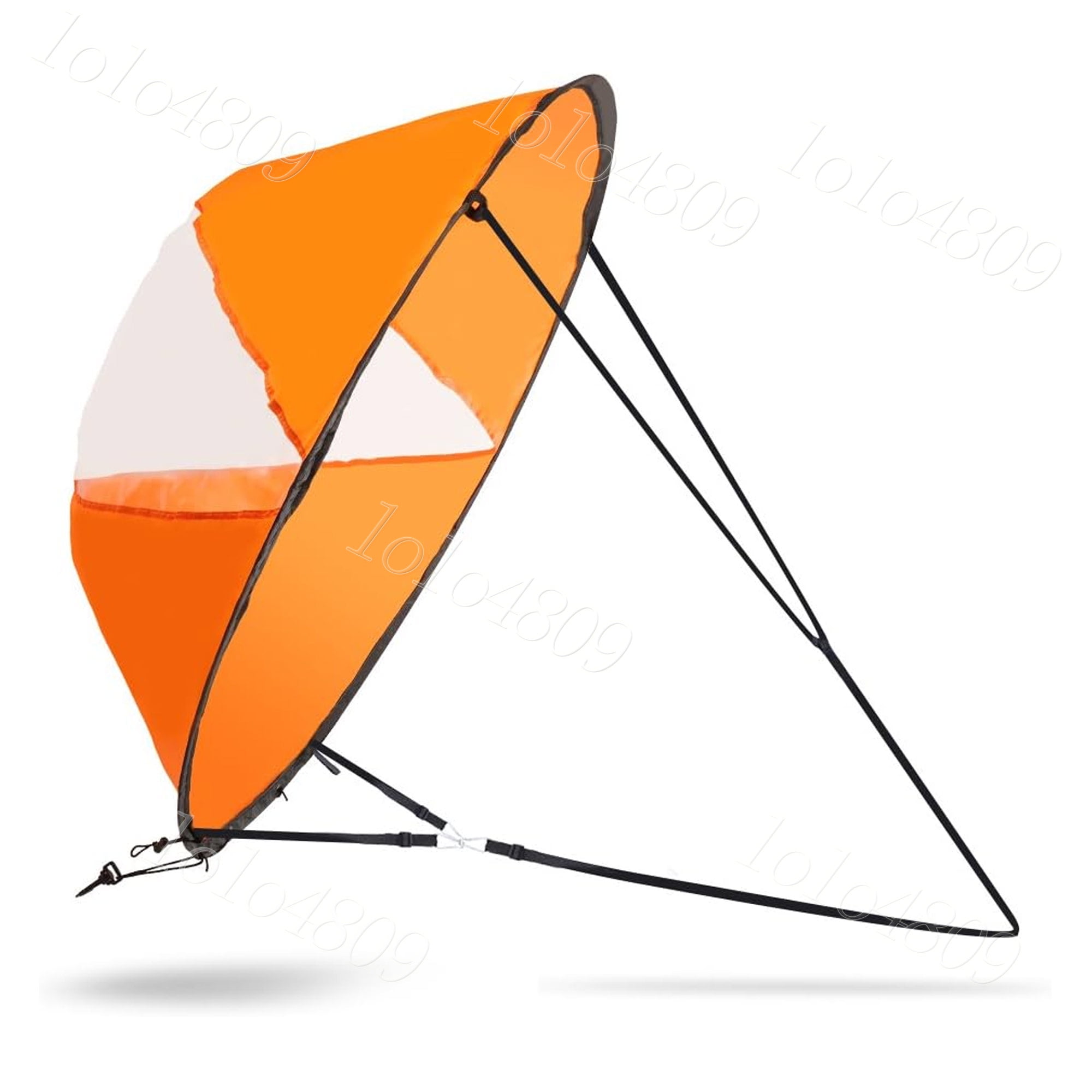 LELINTA 42 inches Downwind Wind Sail Kit Kayak Wind Sail Kayak Paddle ...