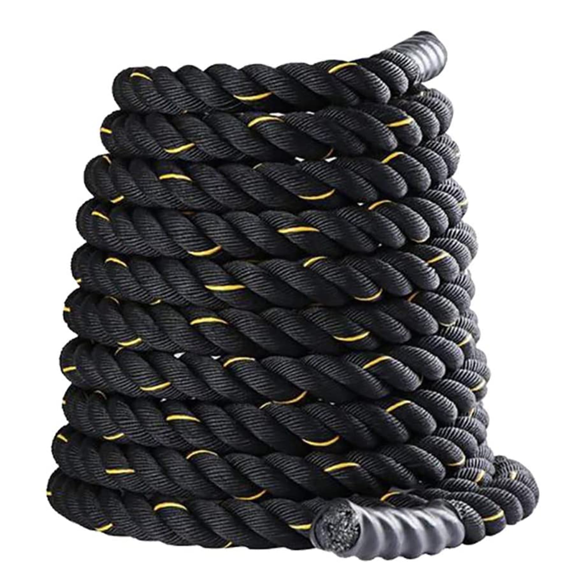 LELINTA 50 FT Exercise Heavy Jump Rope Battle Rope, 1.5 Inch Diameter ...