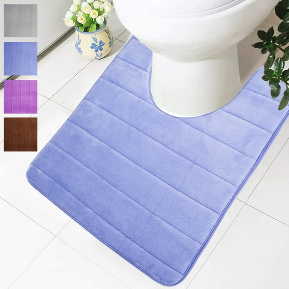 B Absorbent Soft Memory Foam Mat For Bath Bathroom Bedroom Floor Shower ...