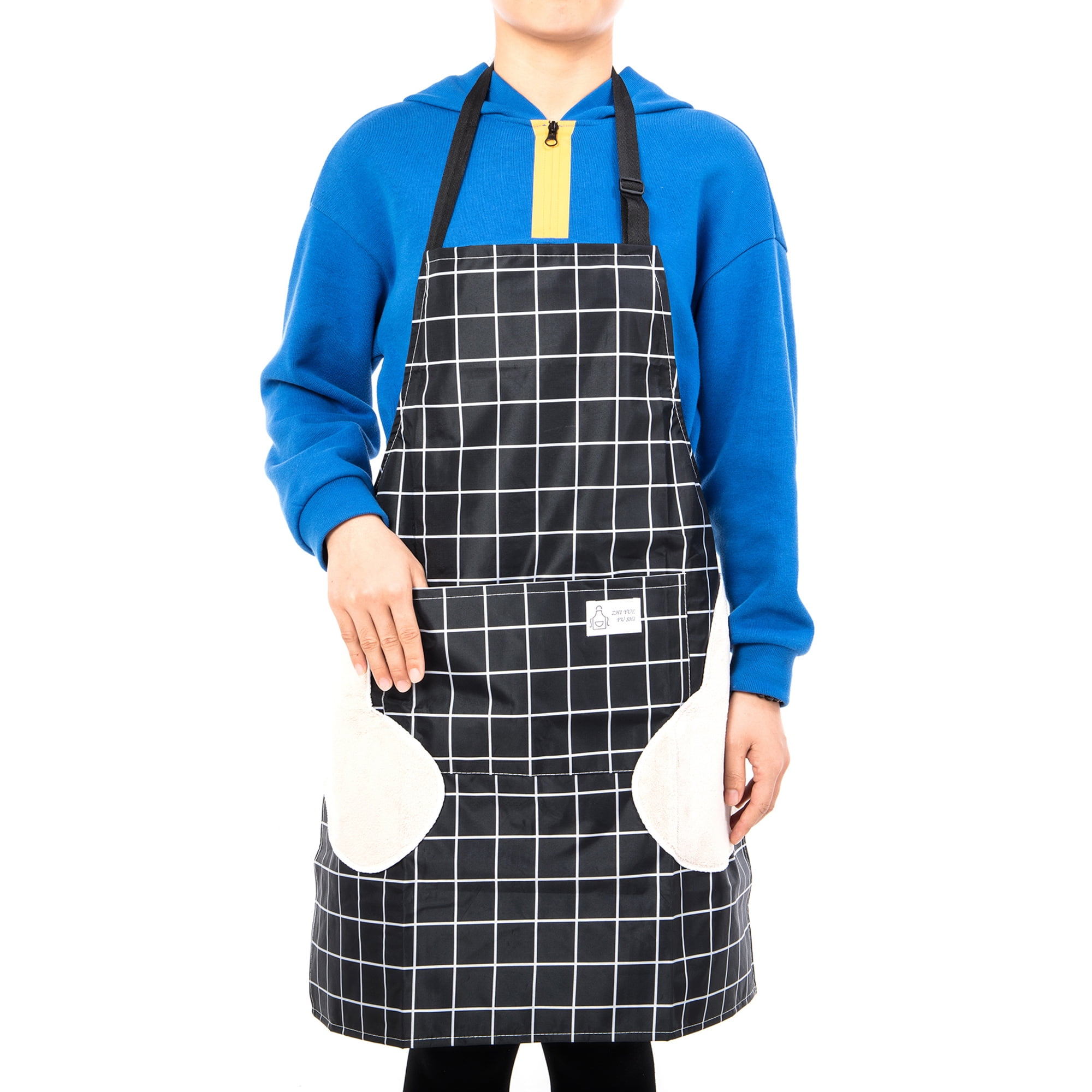 LELINTA Apron, Commercial, Restaurant, Kitchen Apron with Big Pocket ...