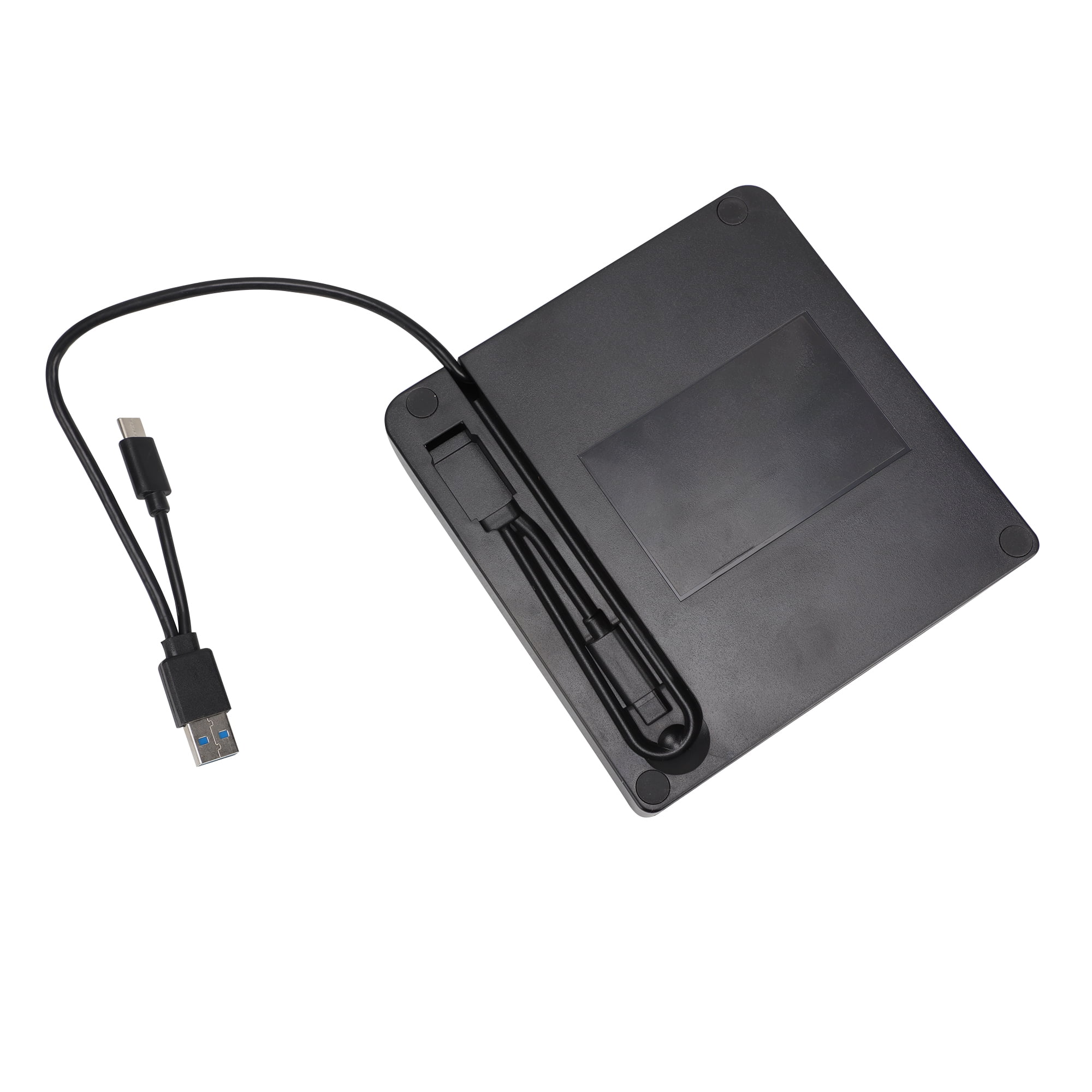 LELINTA Portable High-Speed External DVD Burner, with USB 3.0 and Type ...