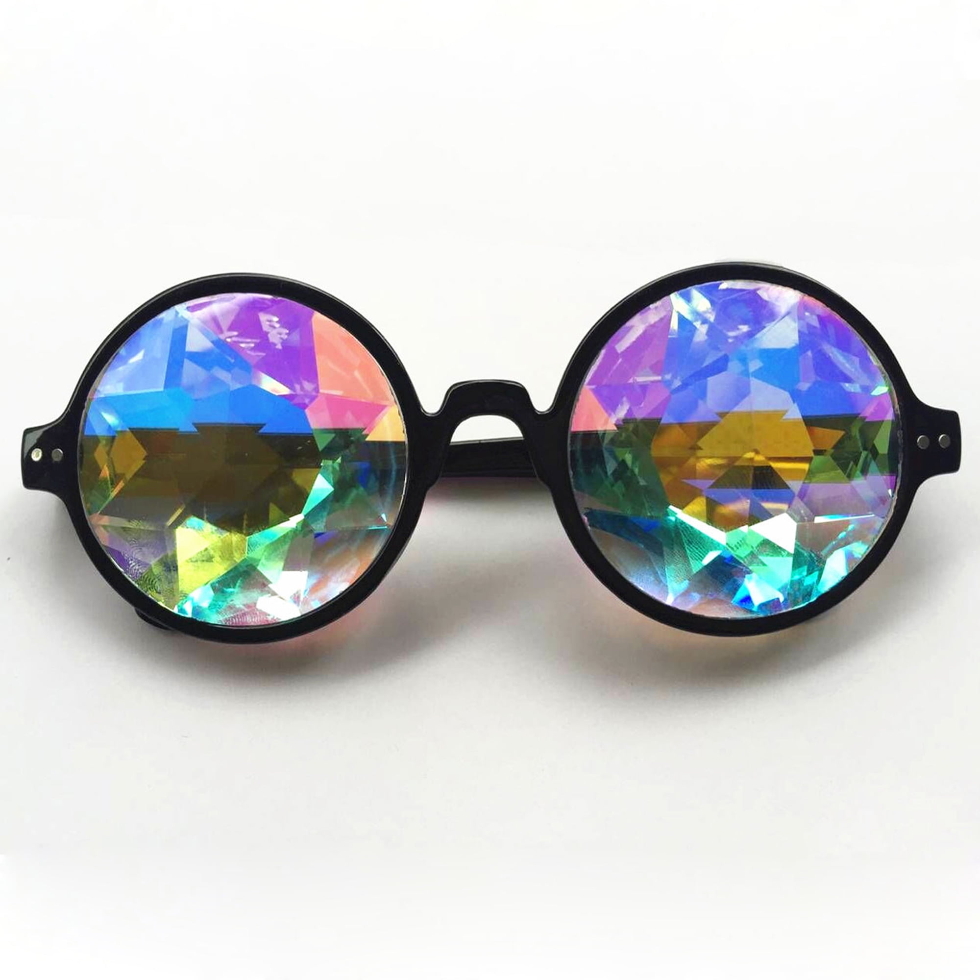 LELINTA Goggles Mosaic Rainbow Kaleidoscope Sunglasses Special Lens ...