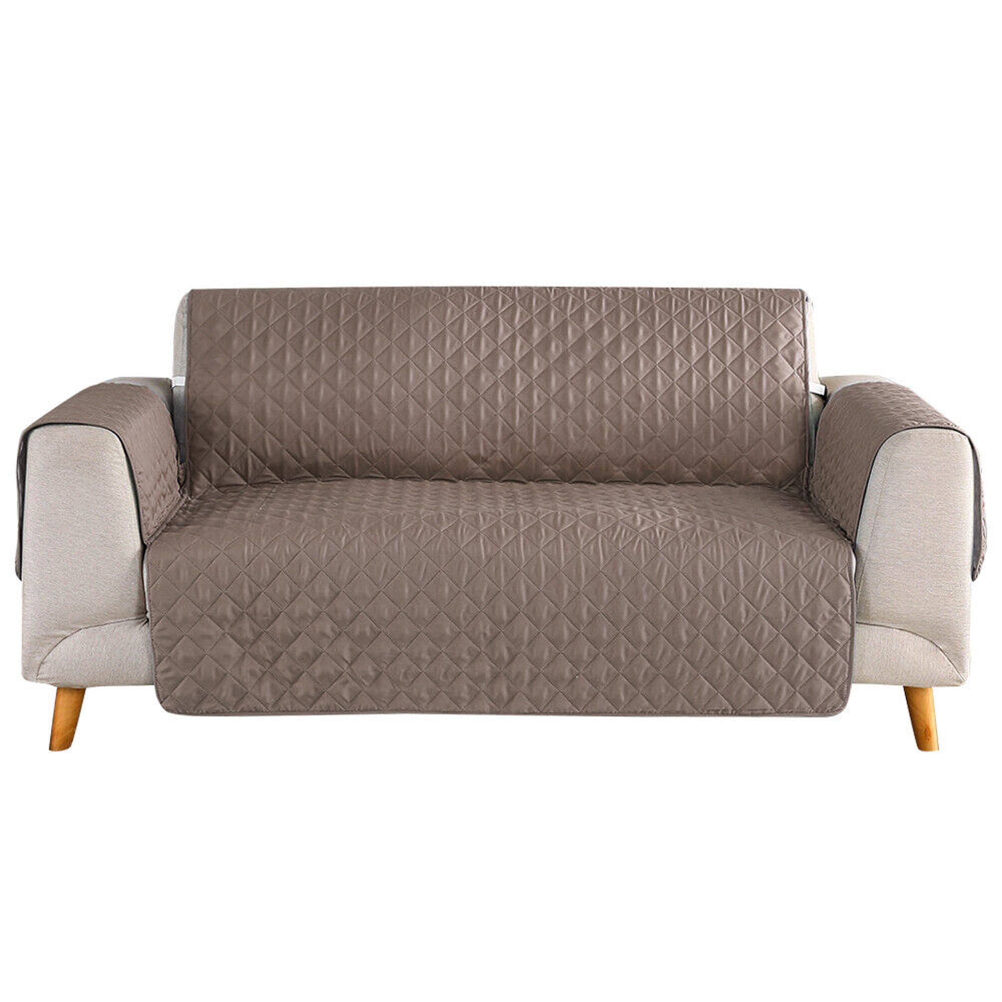 LELINTA Reversible Sofa Slipcover Water Resistant Couch Cover, Nonslip ...