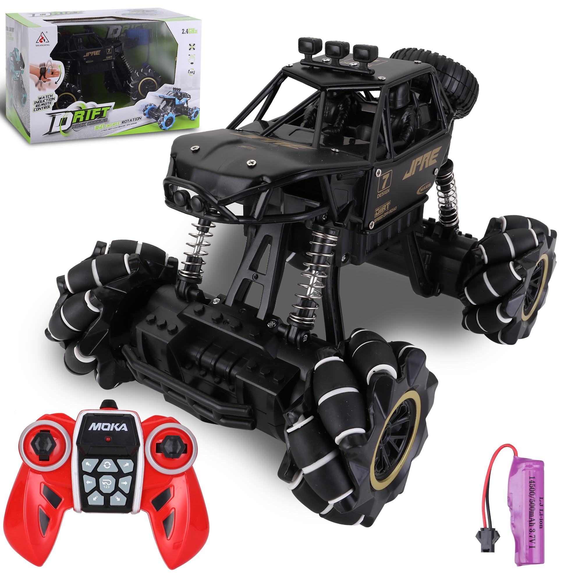 LELINTA RC Cars,1:16 Scale All Terrain Remote Control Car,4WD 2.4 GHz ...