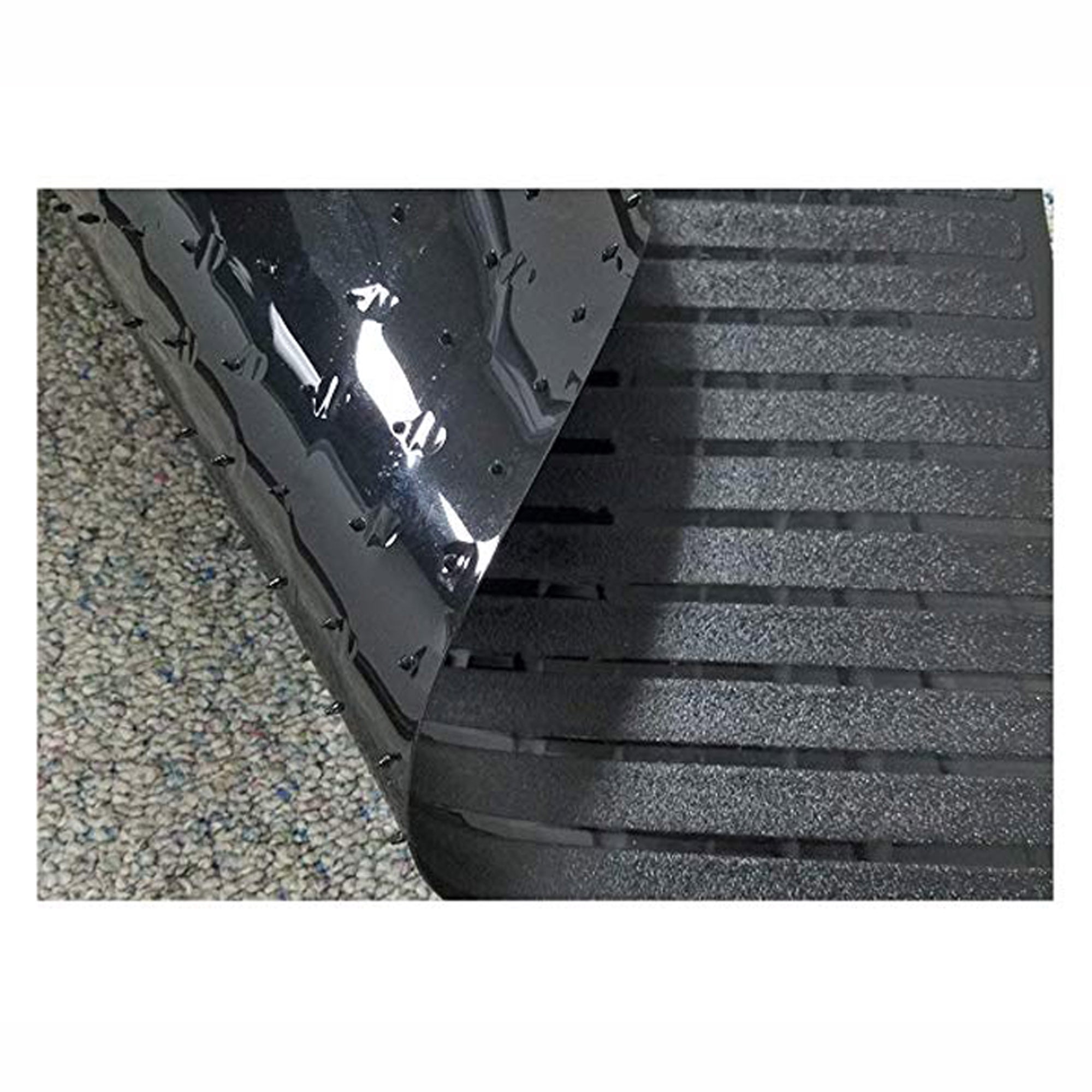 LELINTA Ribbed Multi Grip High-spike Clear Plastic Runner Rug Carpet ...