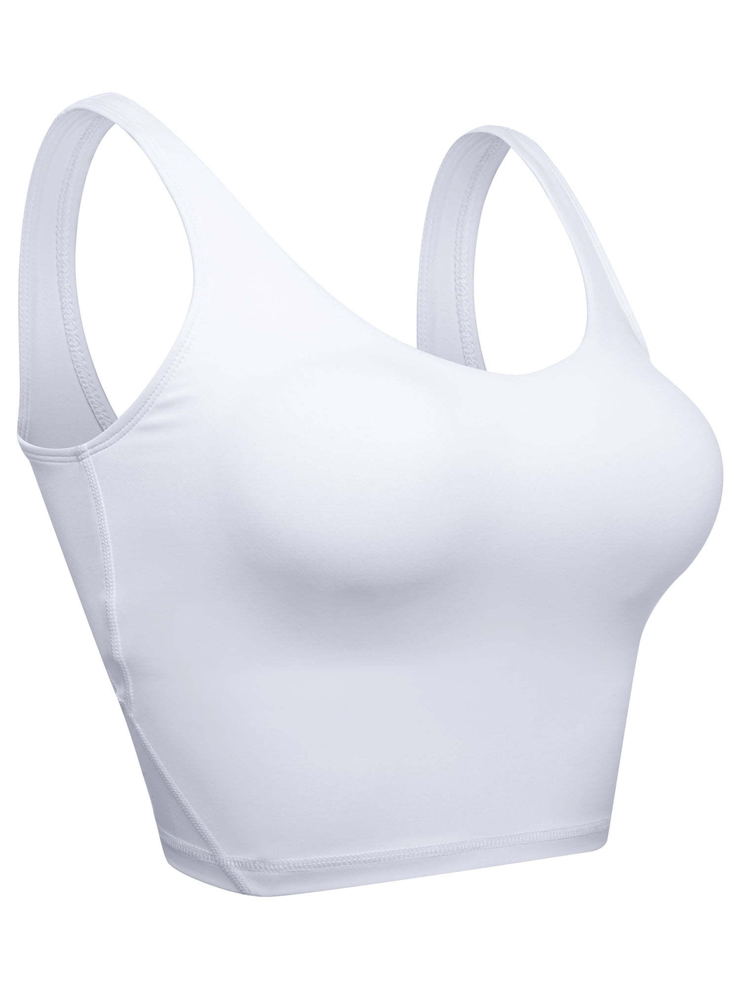 LELINTA Seamless Short Camisoles Padded For Crisscross Back Women Cami ...