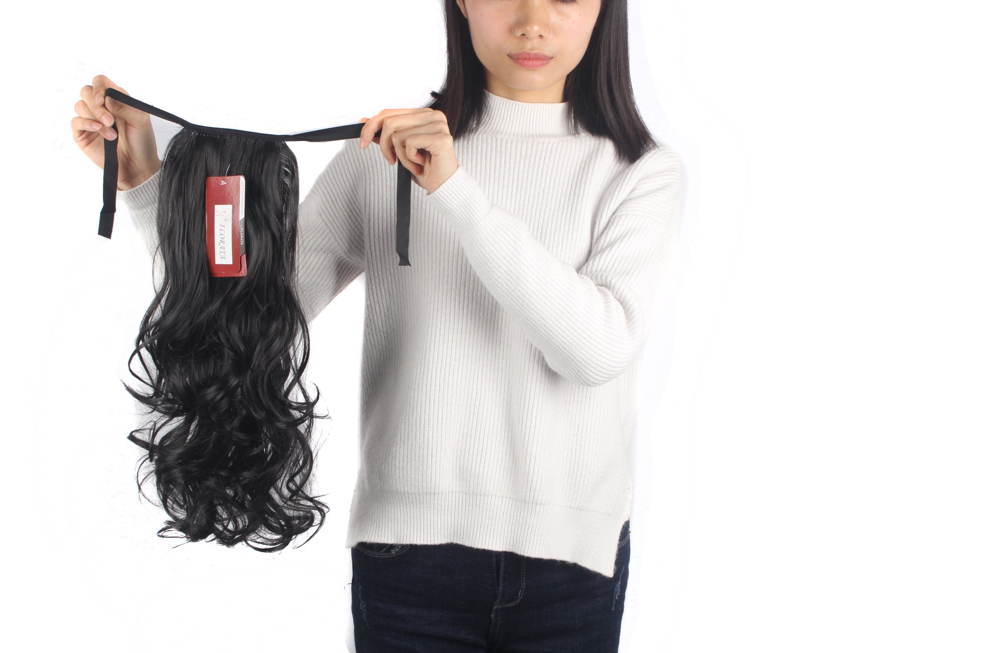 LELINTA Women 18" Wave Binding Tie up Ponytail Pony Tail Hair ...