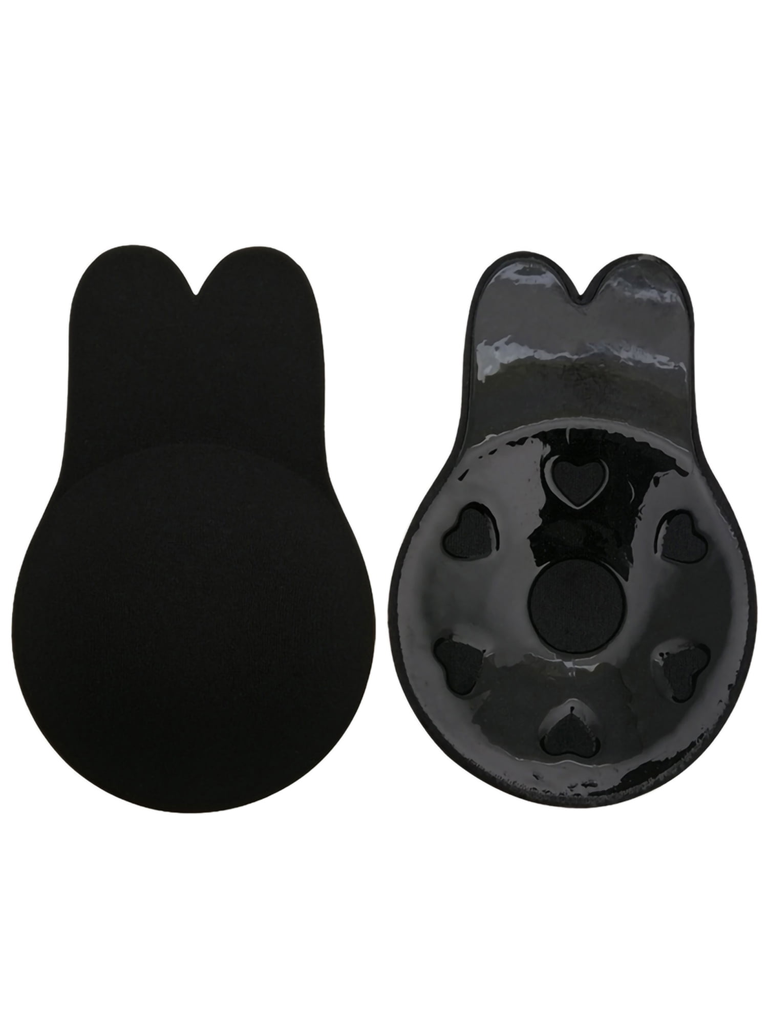 LELINTA Womens Lift Cute Rabbit Strapless Bra Push up Reusable Silicone ...