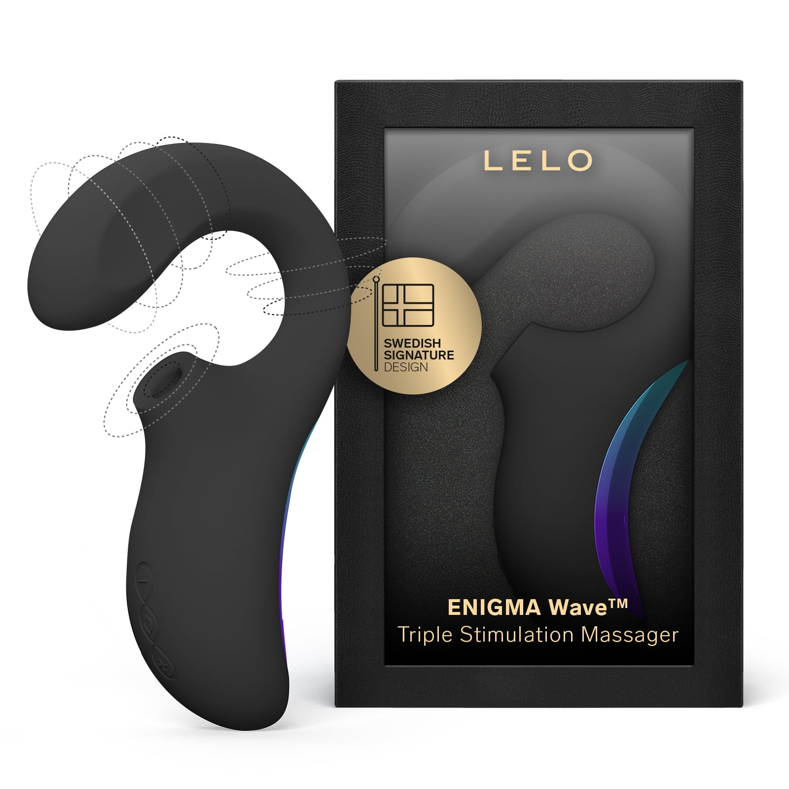 LELO ENIGMA Wave Triple Stimulation G Spot Rabbit Vibrator Waterproof ...