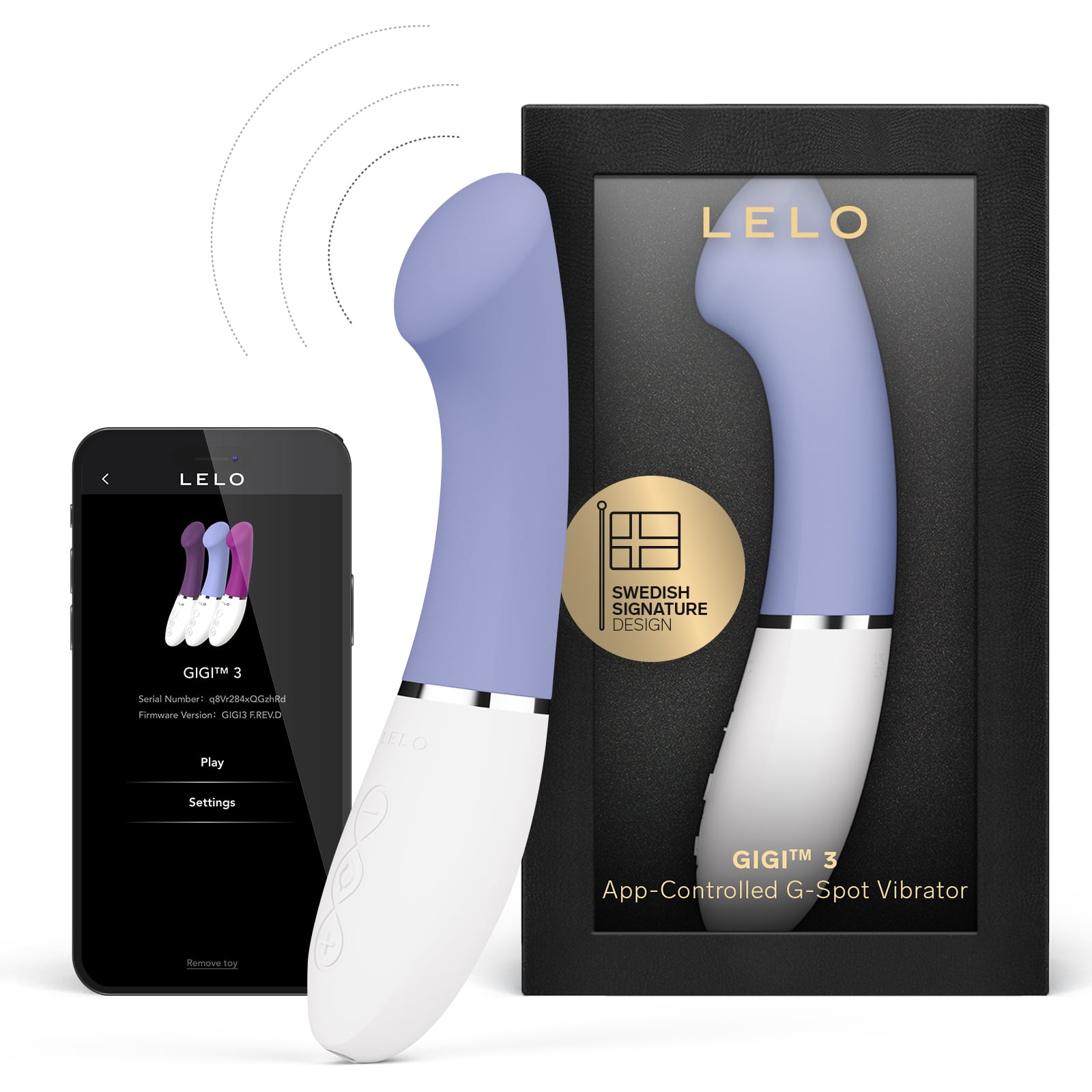 LELO GIGI 3 App-Controlled G-Spot Toy with 8 Pleasure Settings for Women, Powder Blue - Walmart.com