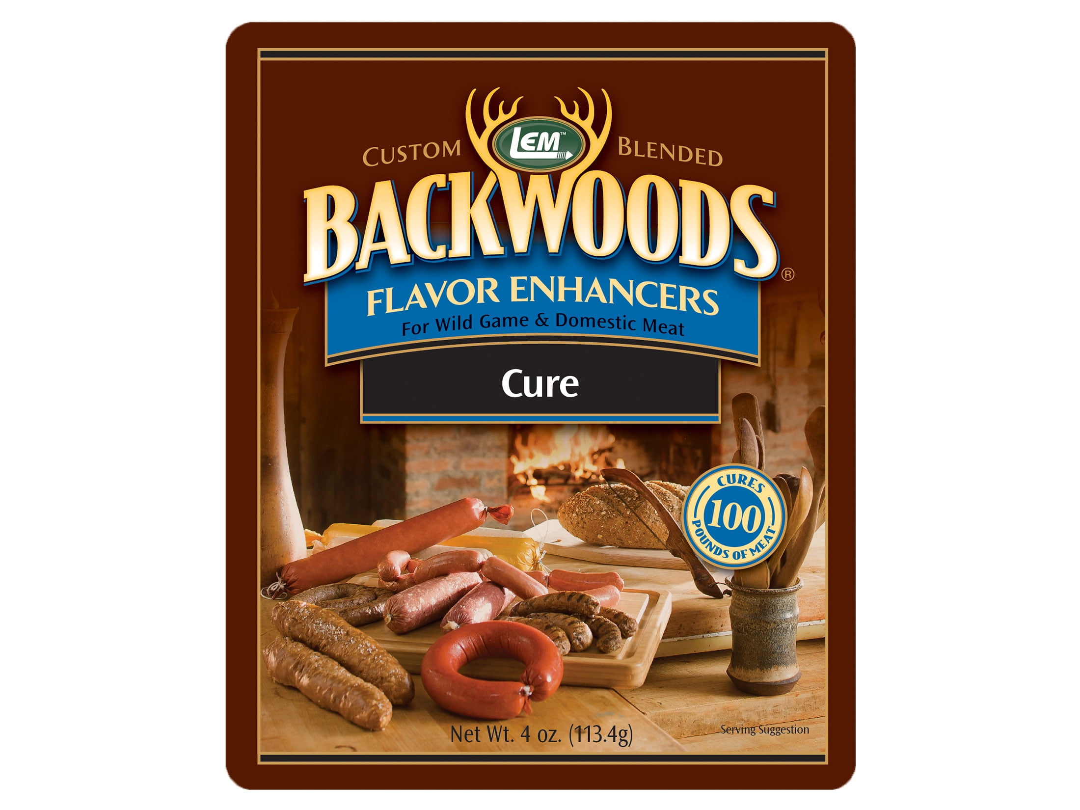 LEM Backwoods Flavor Enhancer Cure - Pouch - 4 oz - Walmart.com