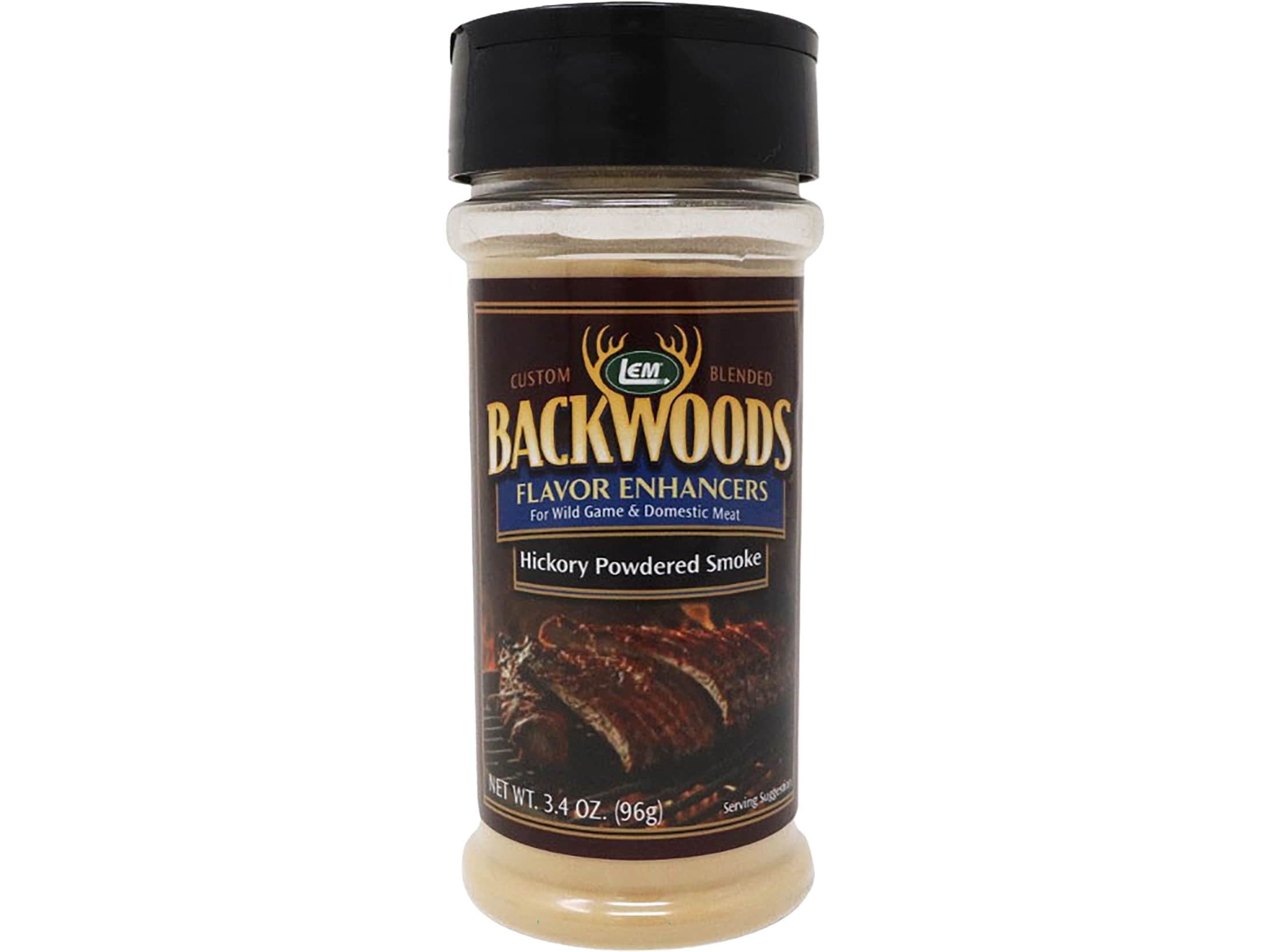 LEM Backwoods Hickory Powdered Smoke 3.4 oz Flavor Enhancer - Walmart.com