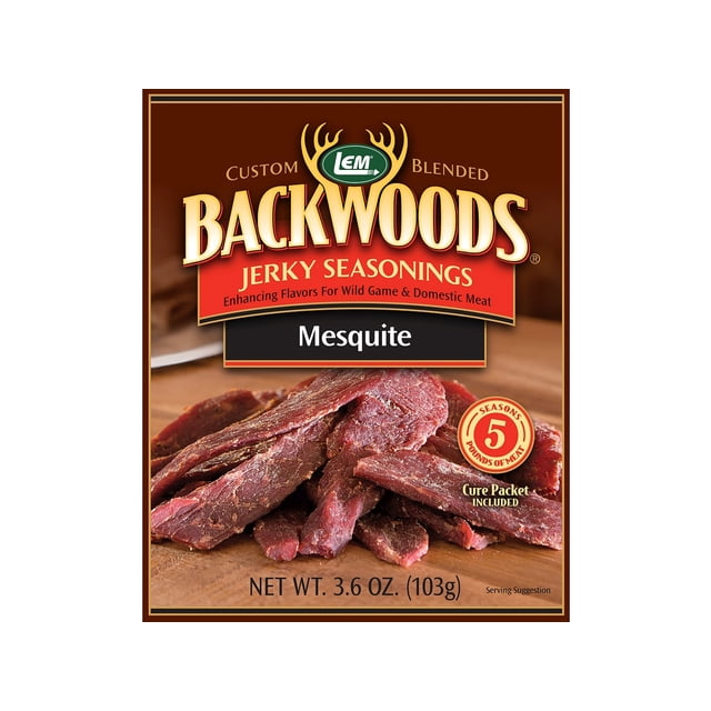 LEM Backwoods Jerky Seasoning, Mesquite - Walmart.com
