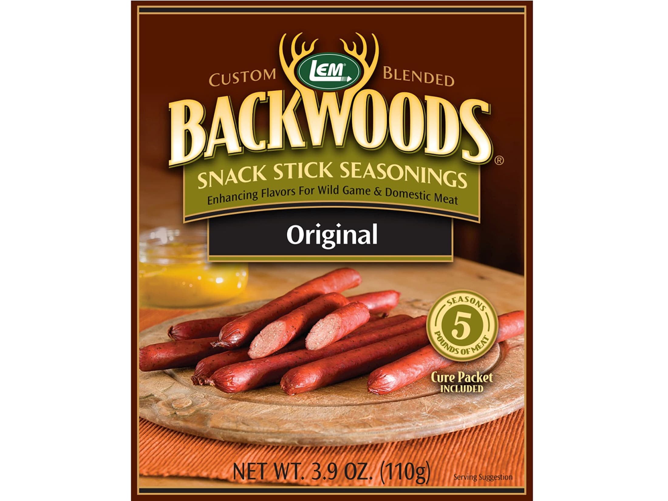 LEM Backwoods Snack Stick Seasoning for 5 lbs - Walmart.com