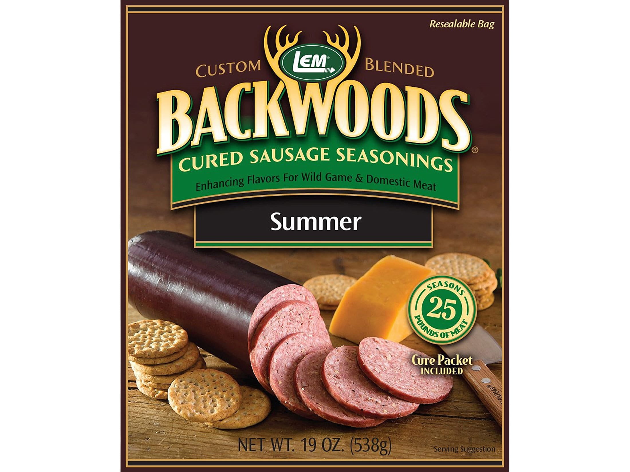LEM Backwoods Summer Sausage Seasoning for 25 lbs - Walmart.com