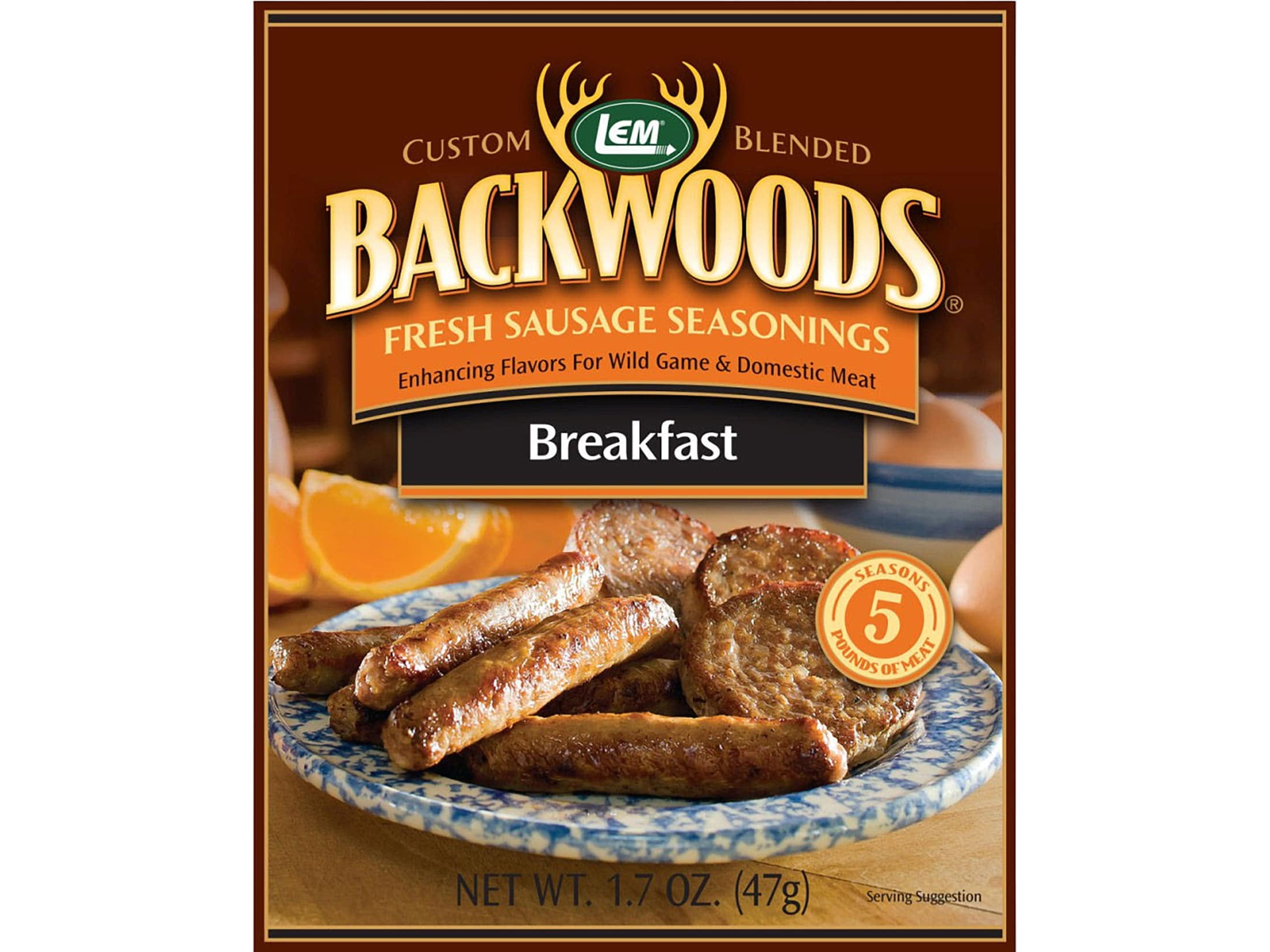 LEM Backwoods Breakfast Sausage Seasoning for 5 lbs - Walmart.com