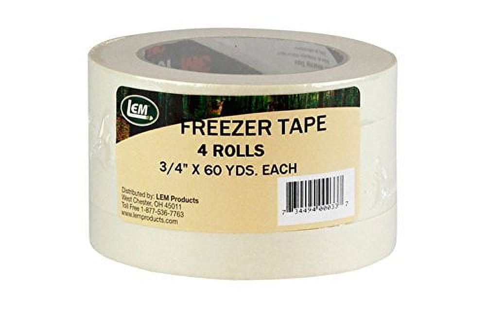 LEM Products W033-4 Pack Freezer Tape - Walmart.com