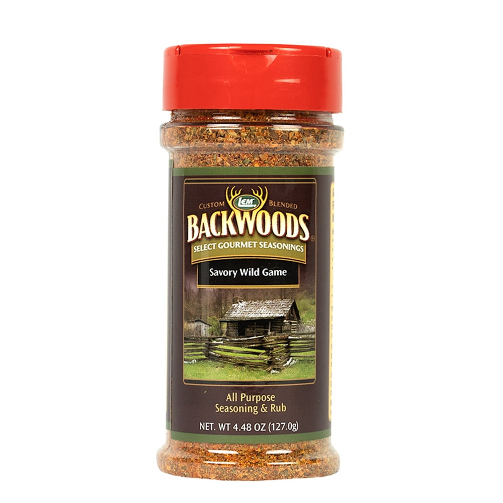 LEM Savory Wild Game All Purpose Gourmet Seasoning & Rub Backwoods 4.48 ...