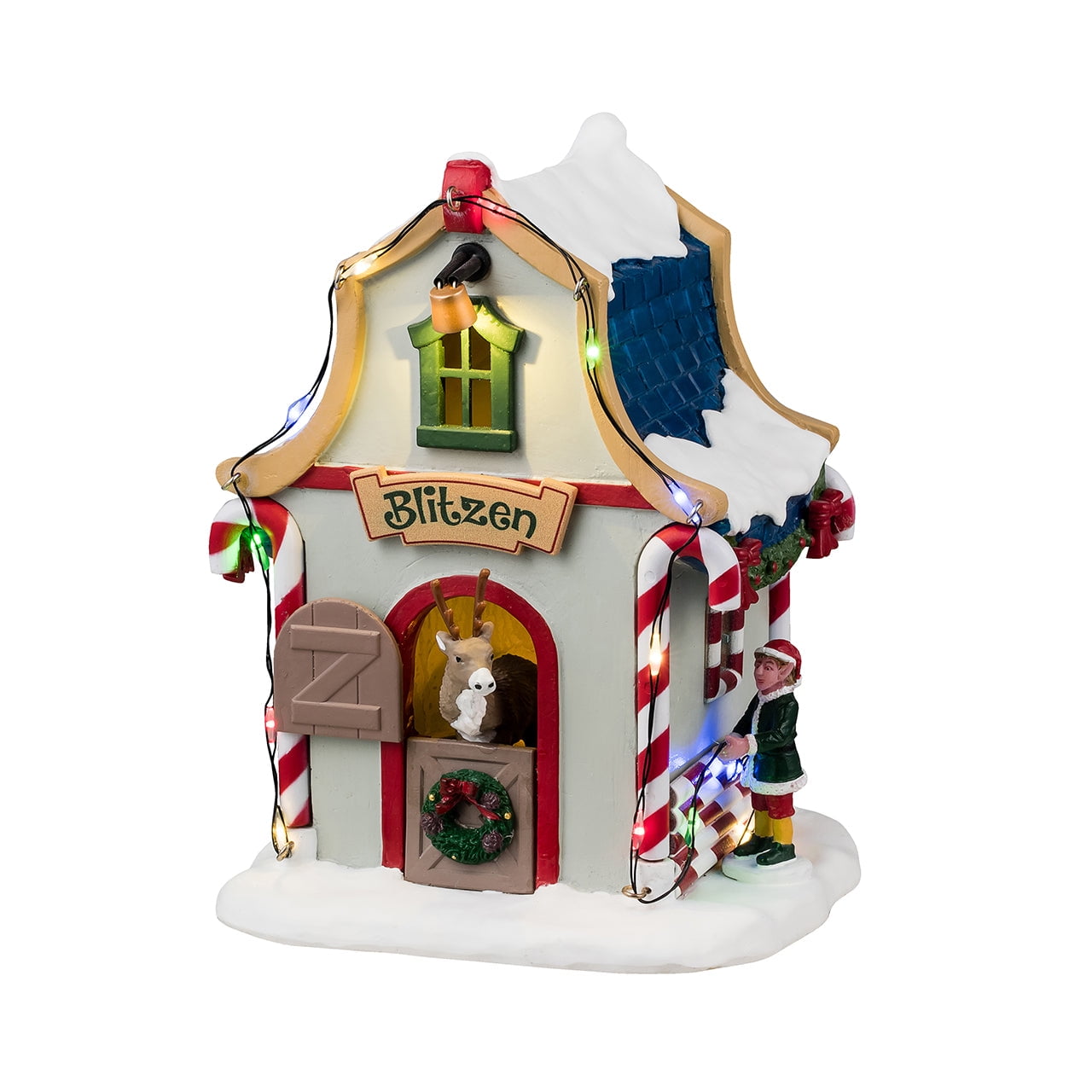 LEMAX Blitzen's Den, AC Adaptable #44334 - Walmart.com