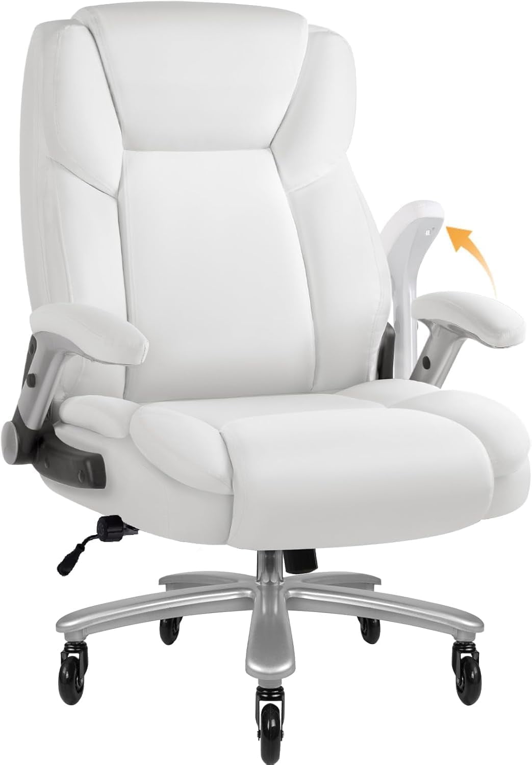 LEMBERI 600lbs Big and Tall Office Chair, Heavy Duty Office Chair for ...