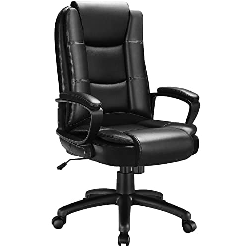 LEMBERI Office Desk Chair, Big and Tall Managerial Executive Chair ...