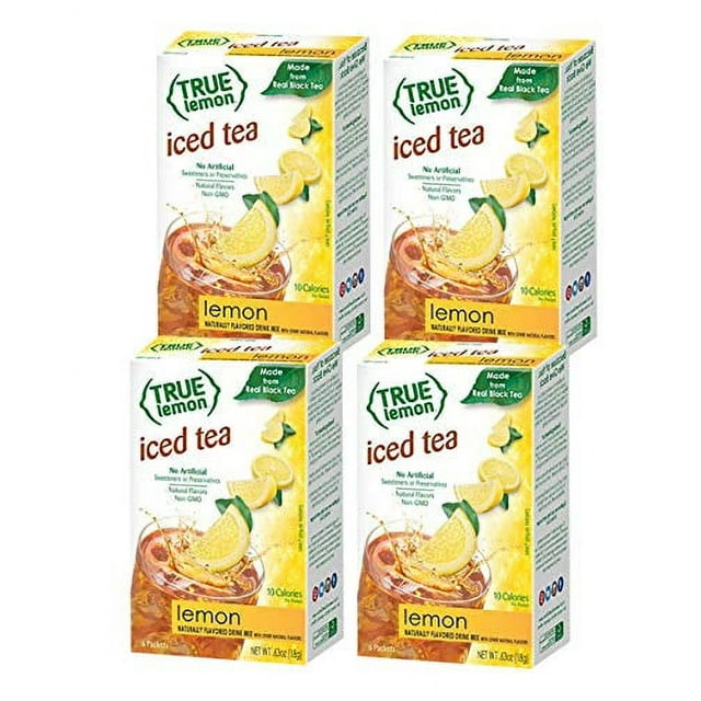 LEMON ICED TEA MIX by TRUE LEMON | Instant Powdered Drink Packets That ...