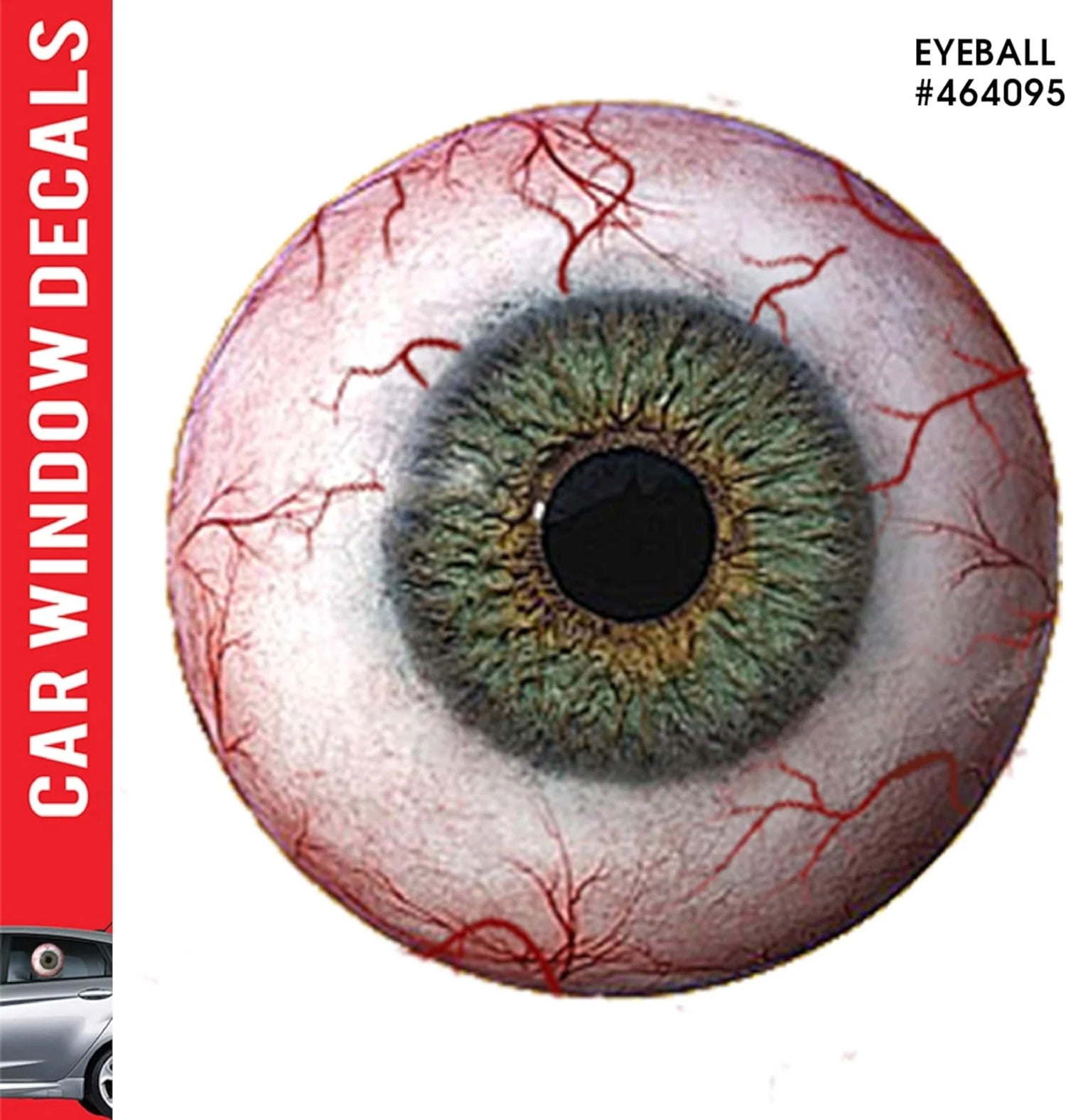 LEMONSODA Car Window Decal - 3D - (Eyeball) - Walmart.com