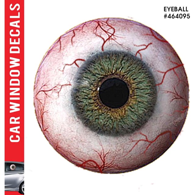 LEMONSODA Car Window Decal - 3D - (Eyeball) - Walmart Business Supplies