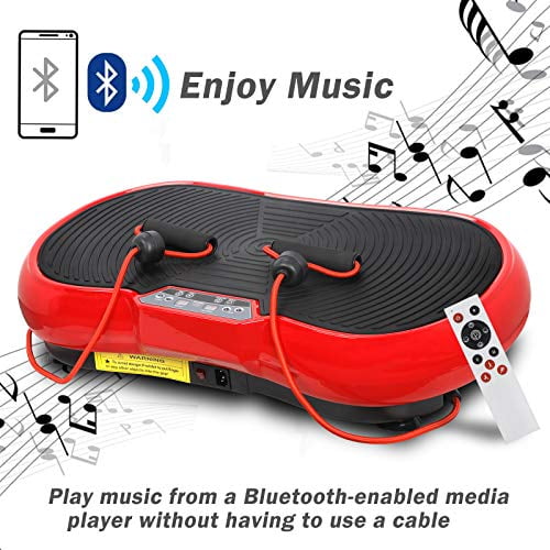 LEMY Vibration Plate Exercise Machine, Full Body Shaker with Bluetooth ...