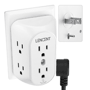GoGreen Power 6-Outlet Wall Tap, Tan, 16000TT - Walmart.com
