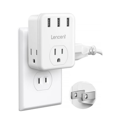 Snug Plug - Portable Clear Electric Wall Socket Receptacle Fix (10/Pack ...