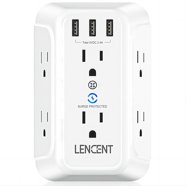 Presto Plug Portable Power Adaptor, Electric Outlet Extender with 2 USB ...