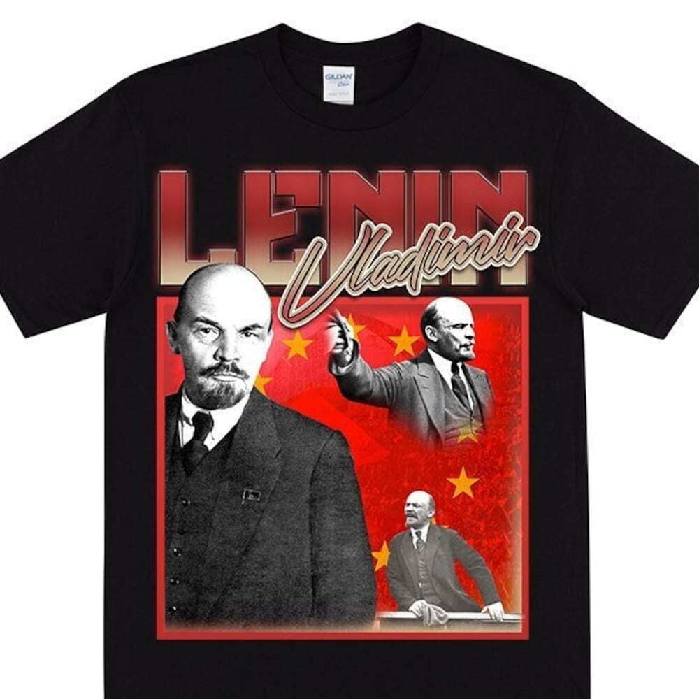 LENIN Homage T-shirt, Lenin Shirt For Men, Gift For Socialists, Vintage ...