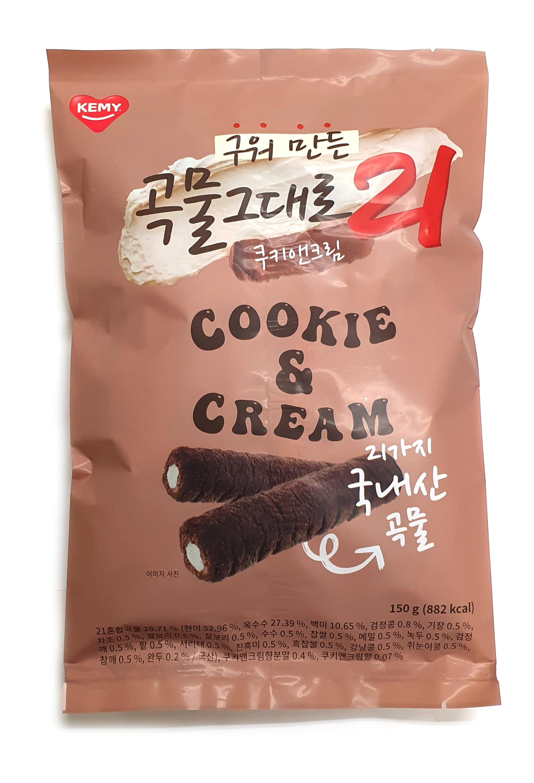 LENITH Korean Premium Multi SBF3 Whole Grain Baked Crispy Rolls 21 ...