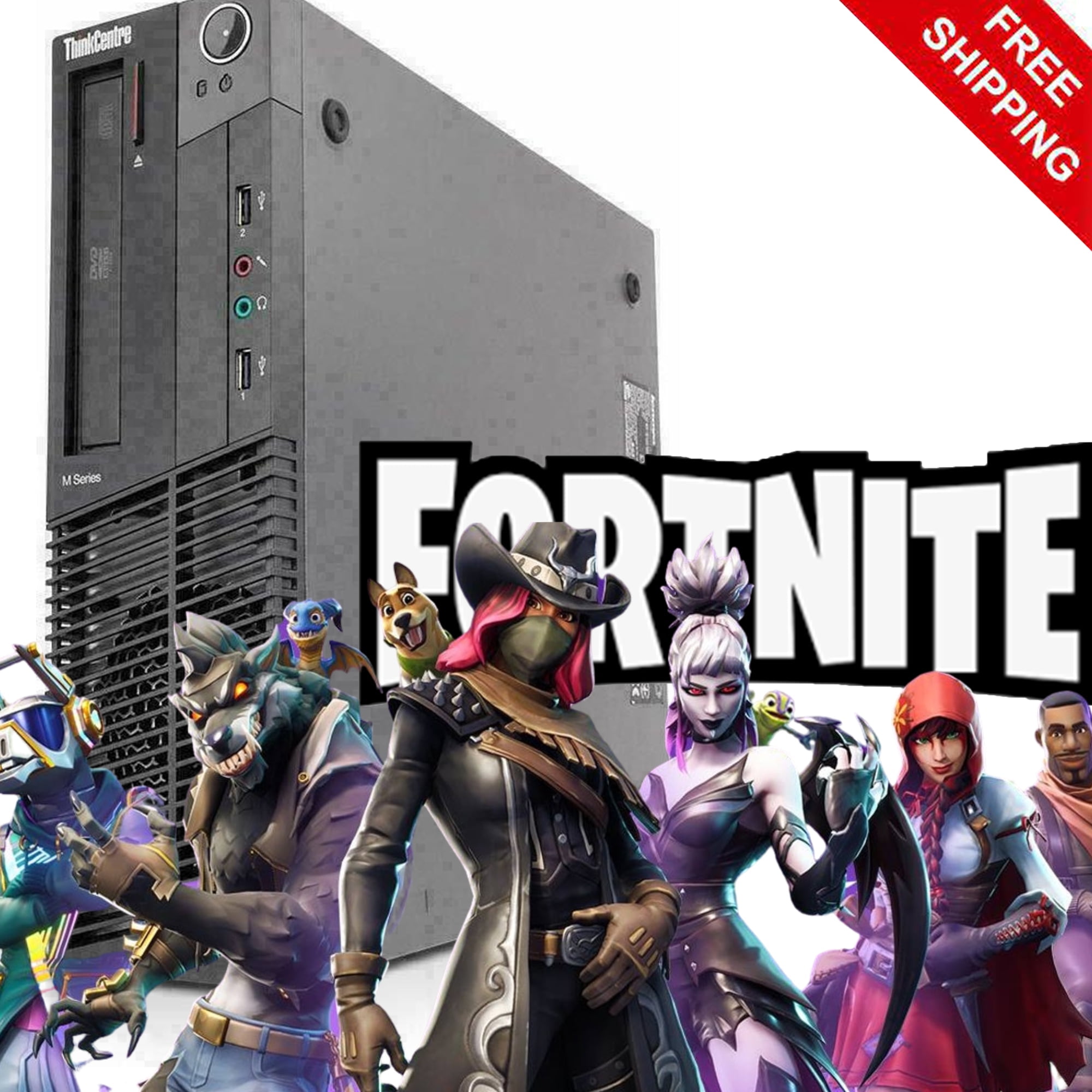 LENOVO Desktop Computer PC Core i5 8GB Ram 500GB HDD Wifi Windows 10 ...