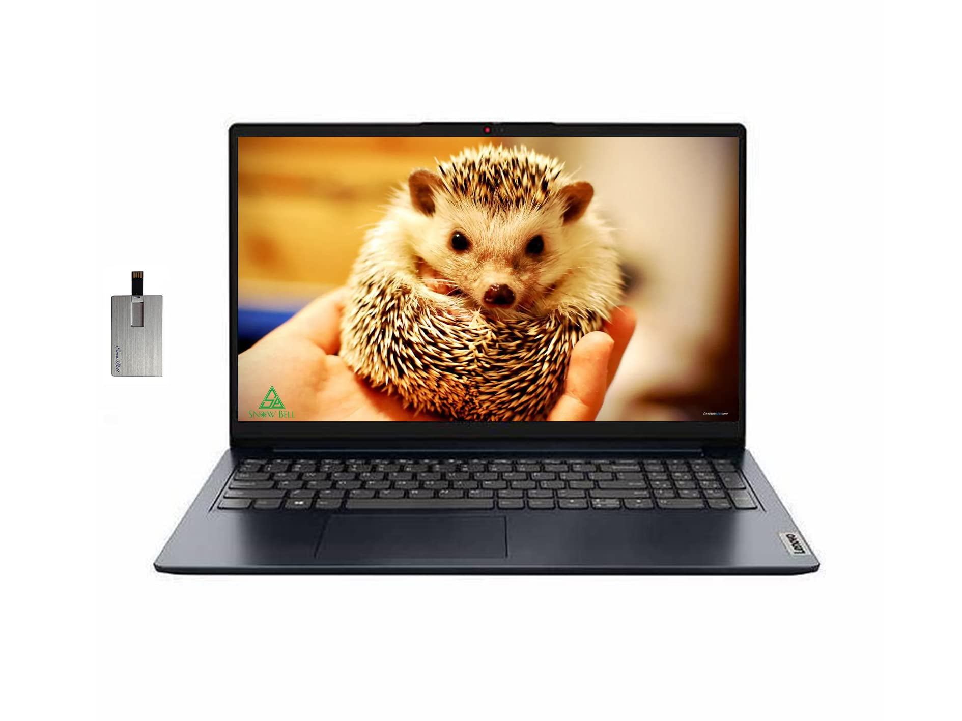 LENOVO IdeaPad 1 15.6" FHD Laptop, Intel Pentium Silver N6000 Processor ...