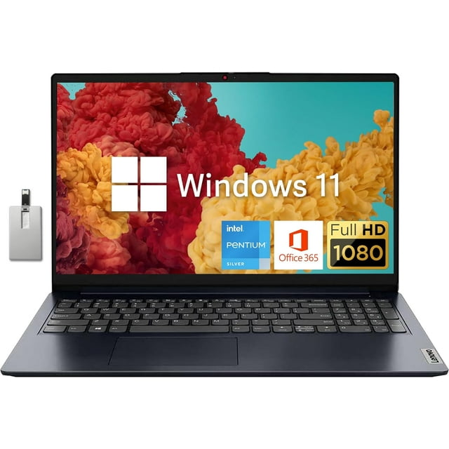 "LENOVO IdeaPad 15.6"" FHD, Intel N6000, 12GB RAM, 256GB SSD, 720P ...