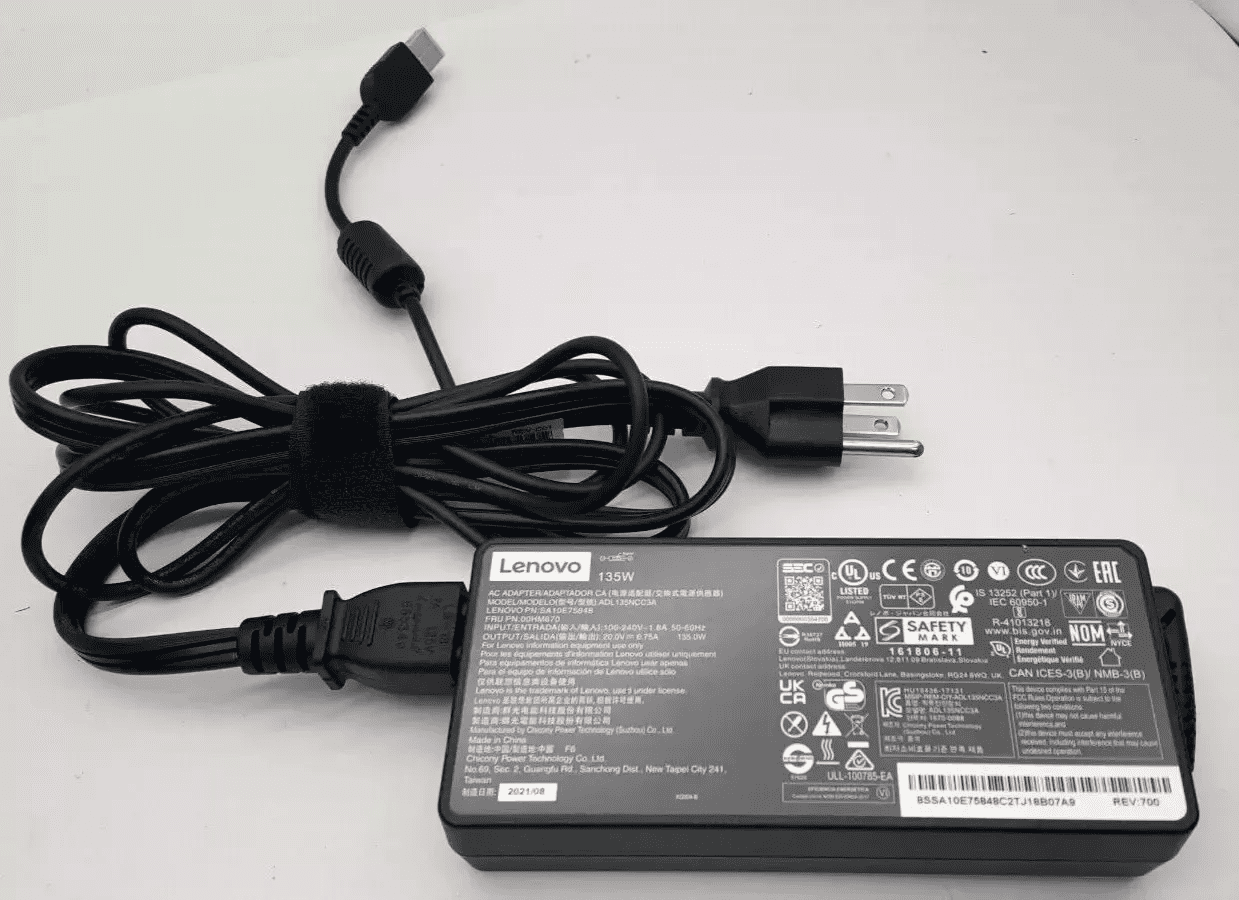 Pre-Owned LENOVO Legion Legion Y520-15IKBA 80WY 20V 6.75A Genuine AC Adapter - Walmart.com
