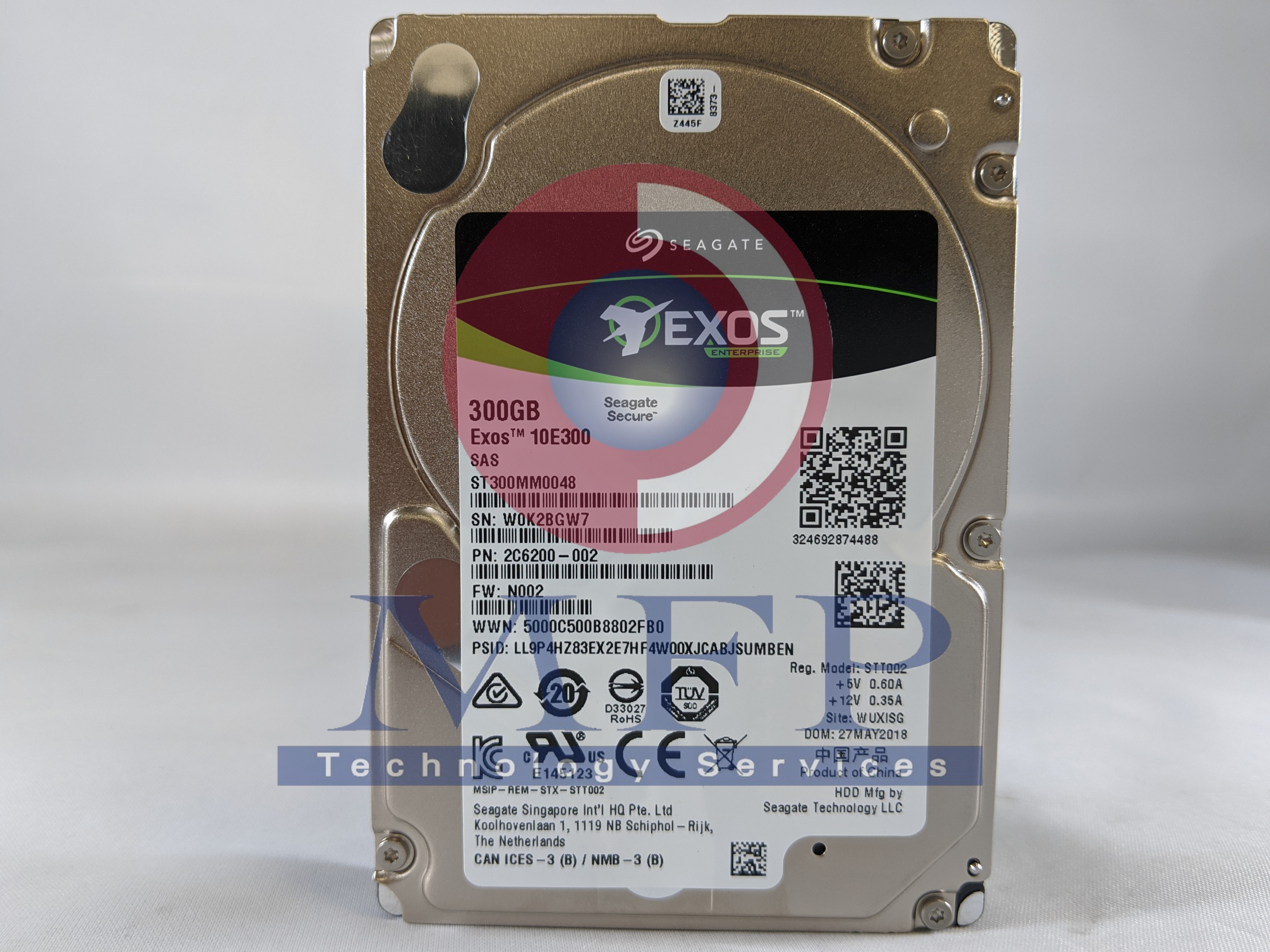 LENOVO SEAGATE THUNDERBUG 300G HARD DRIVE FRU 00HV878 - Walmart ...