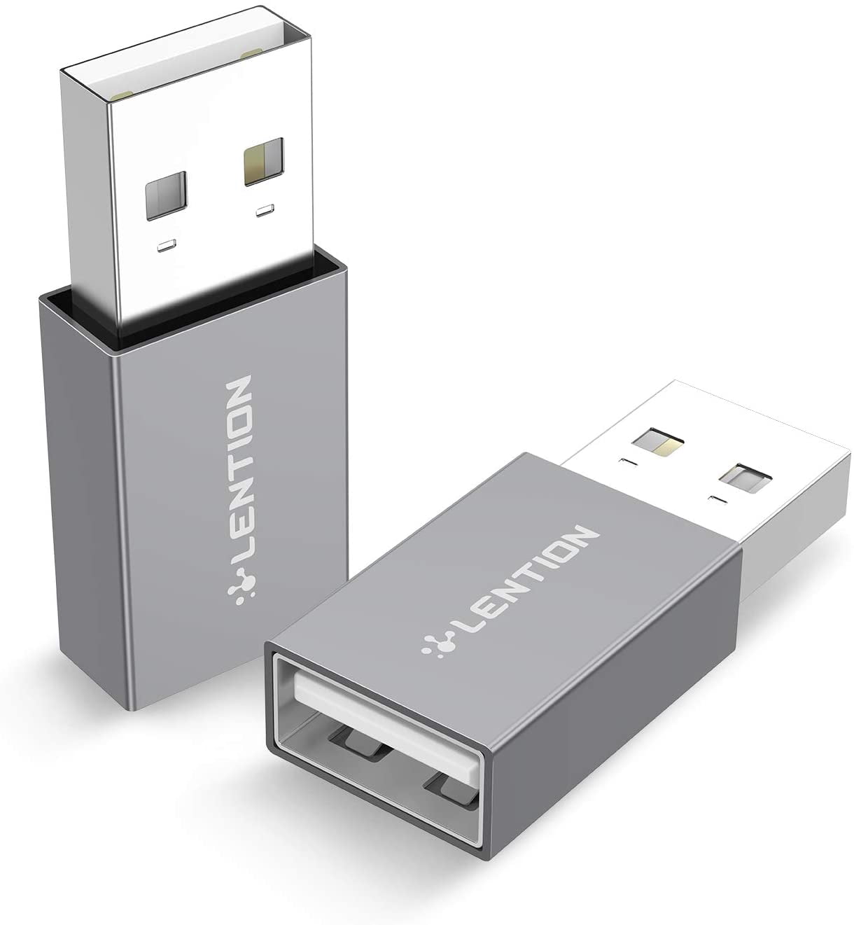 LENTION USB A Female to USB A Male Charger adapter Protector for ...