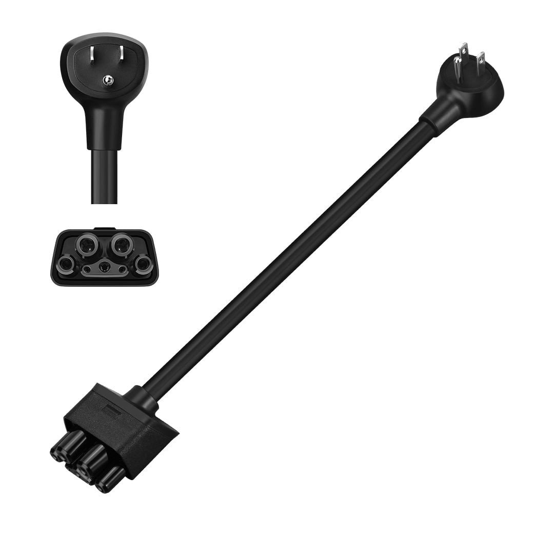 LENZ NEMA 05-15 Adapter for Tesla Gen 2 Mobile Charger, [CHECK OUTLET ...