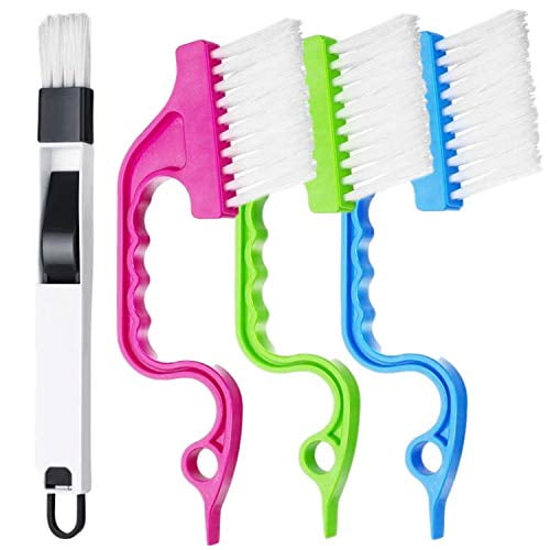 LEOBRO Hand-held Groove Gap Cleaning Tools Door Window Track Cleaning ...