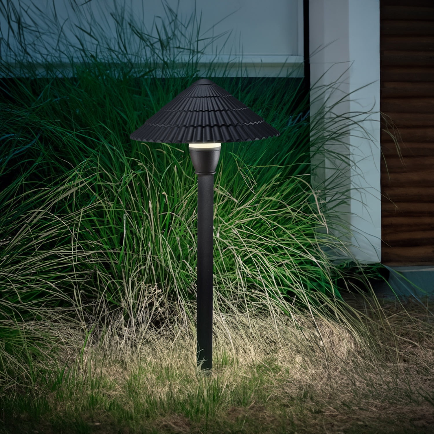 LEONLITE 12 Pack 3W LED Landscape Light, Waterproof, 12V Low Voltage ...