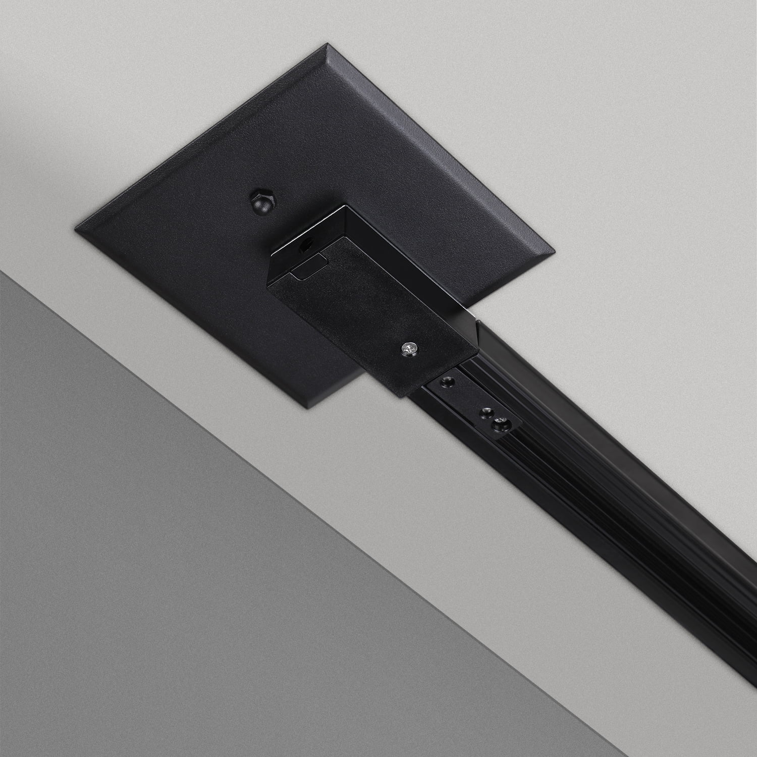 LEONLITE H Type Single Circuit 3-Wire-1 Track Lighting Kit, H Track ...