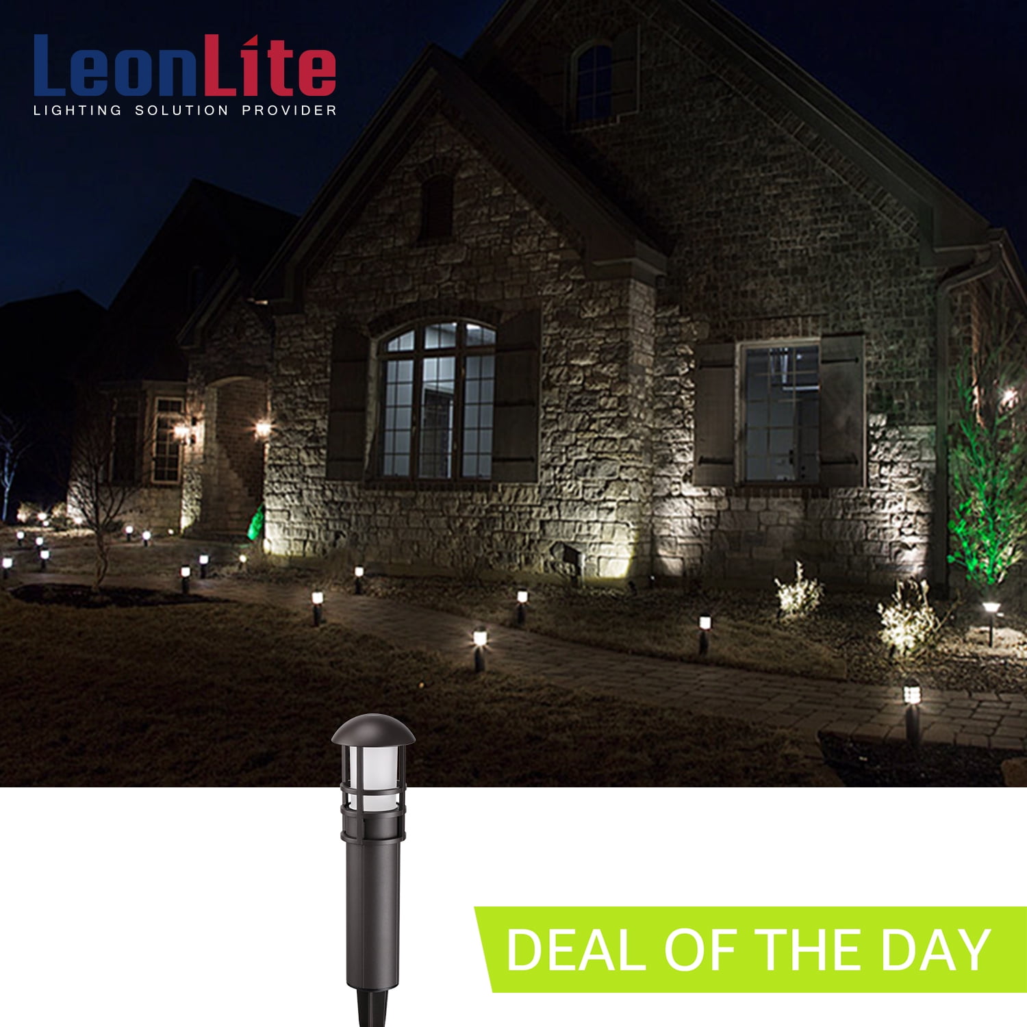 LEONLITE LED Landscape Lights, 3W, AC/DC 12V - Walmart.com