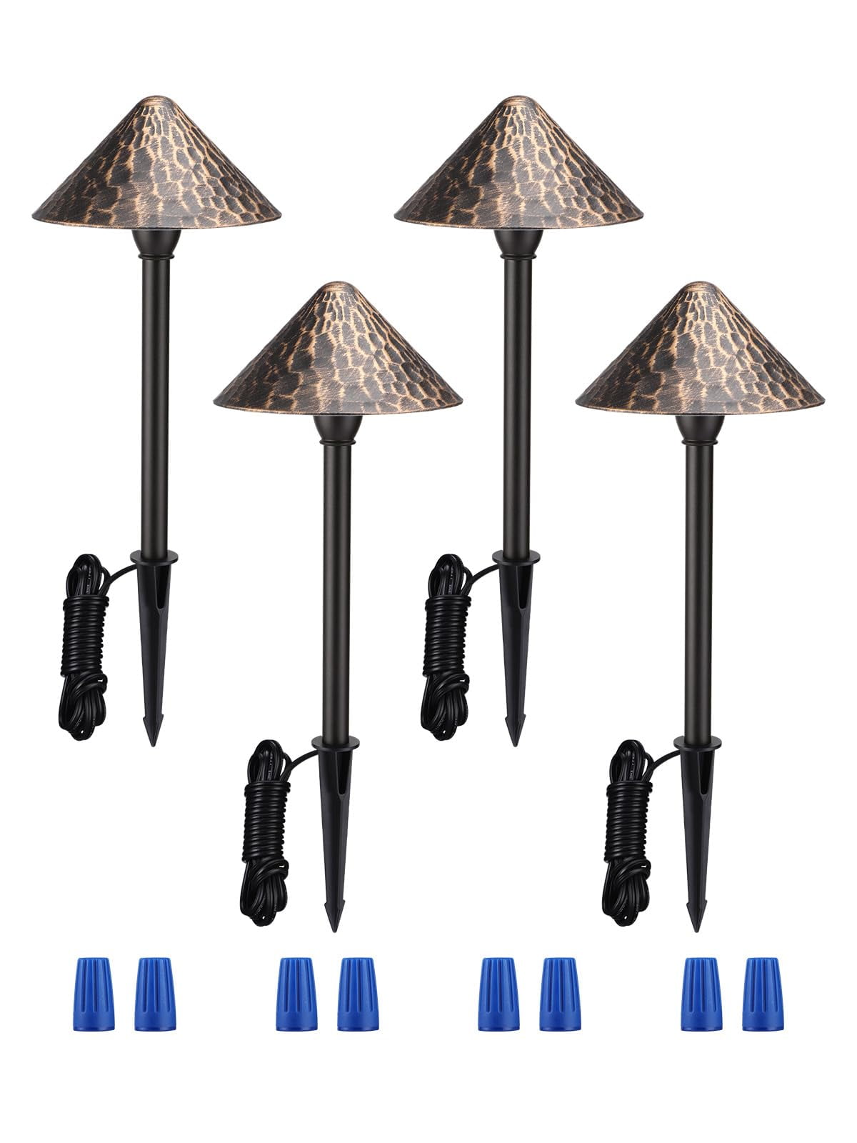 LEONLITE LED Landscape Path Light, 3W 147LM 12-24V ETL CRI90+ Wired ...