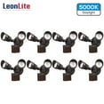 LEONLITE LED Security Light, Motion Sensor Flood Lights Outdoor, Dusk ...
