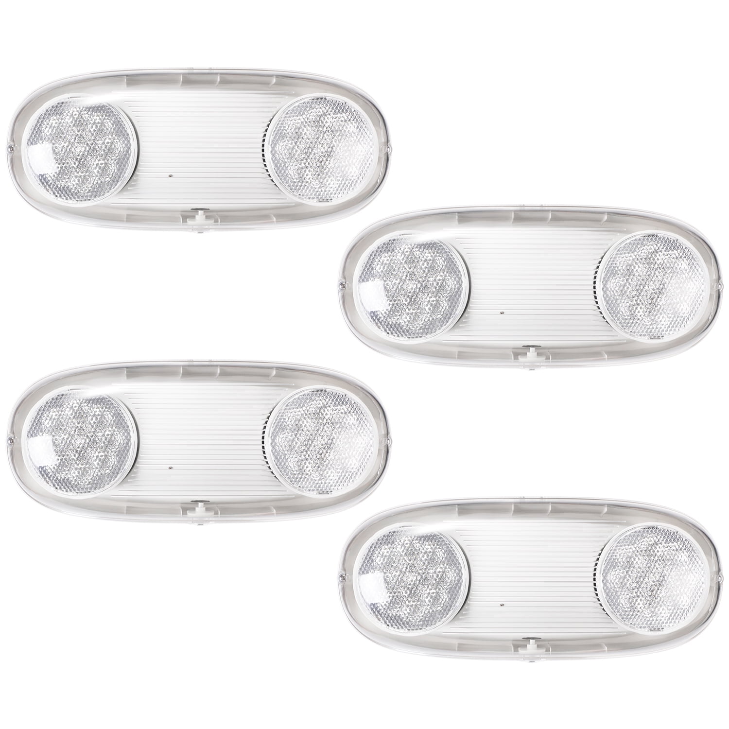 LEONLITE LED Wet Location Outdoor Emergency Light with Adjustable Light ...